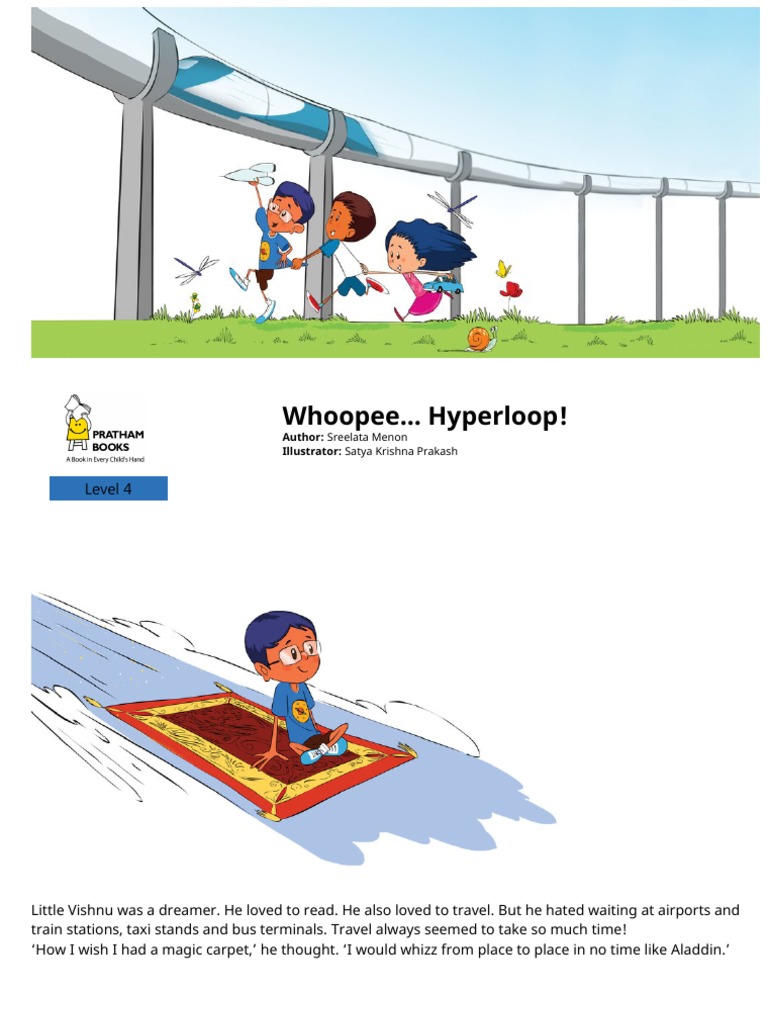 Whoopee... Hyperloop!: Author: Sreelata Menon Illustrator: Satya ...