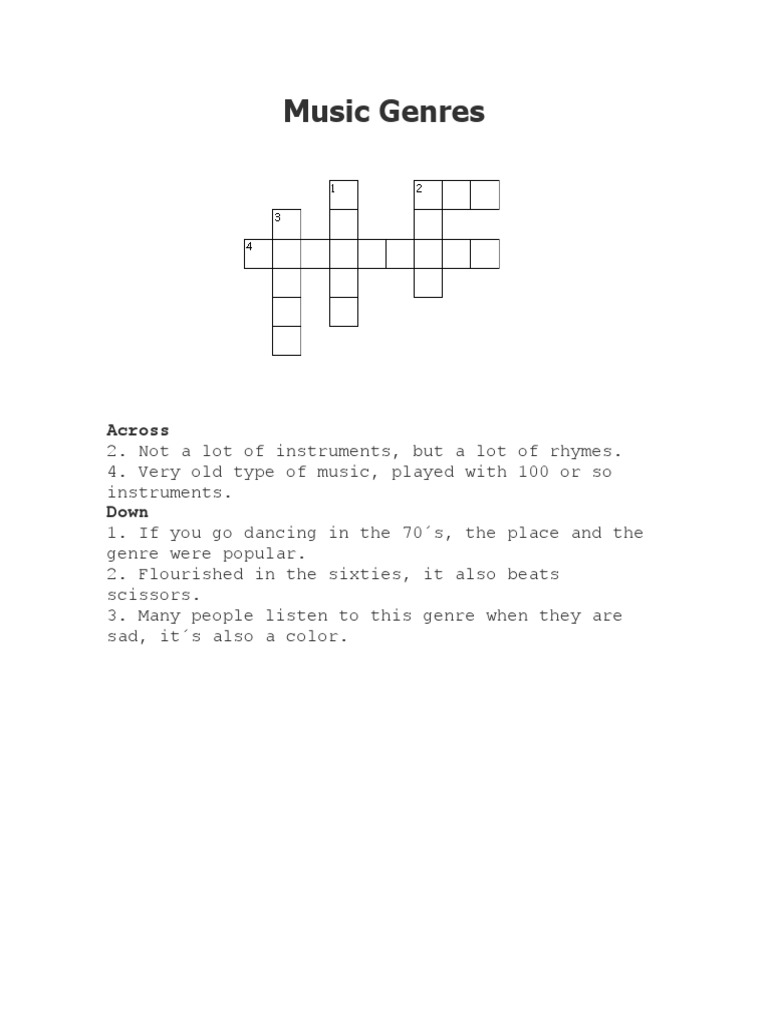 Music Genres | PDF | Art