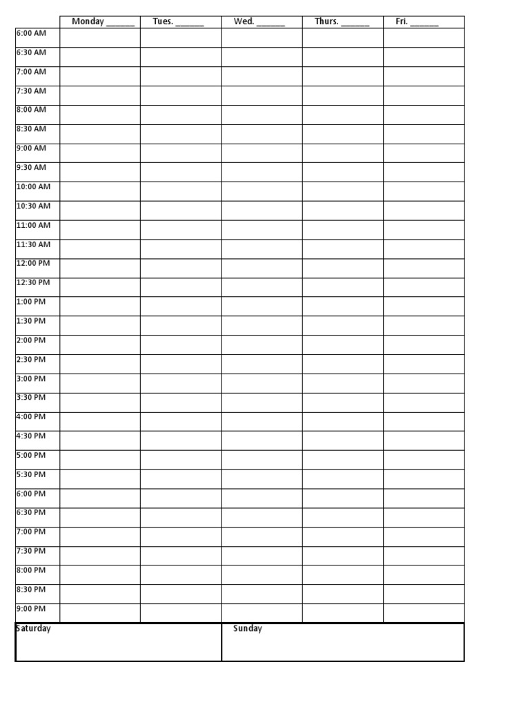 Monday - Tues. - Wed. - Thurs. - Fri. | PDF | Cooking, Food & Wine