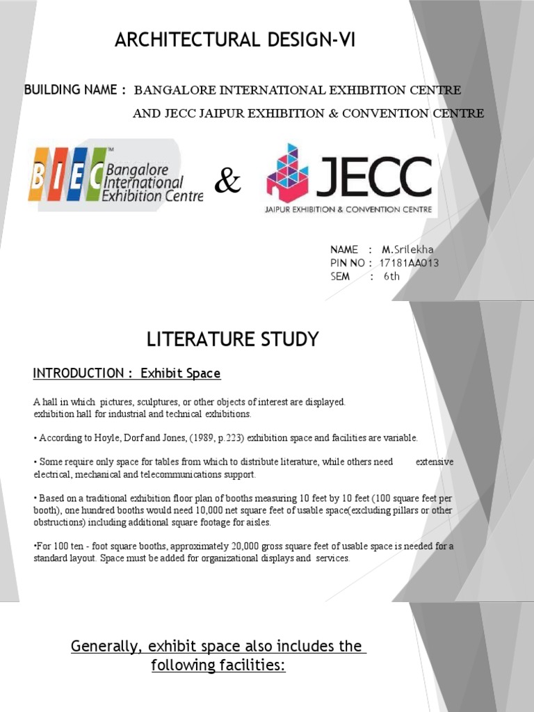 Exhibition Centre Desktop Study | PDF | Elevator | Escalator