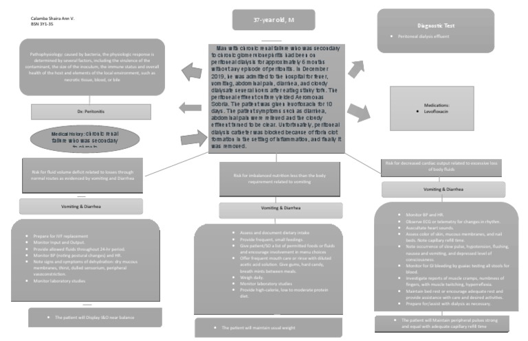 Renal Concept Map | PDF | Dialysis | Diarrhea