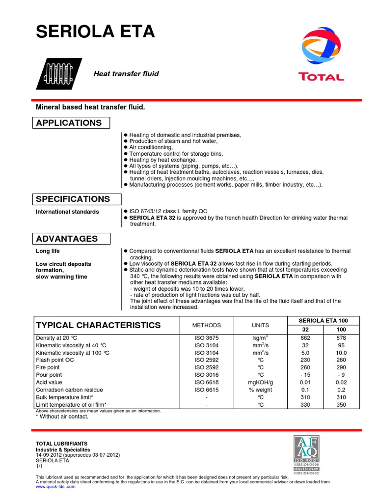 Seriola Eta | PDF | Coolant | Heat Transfer