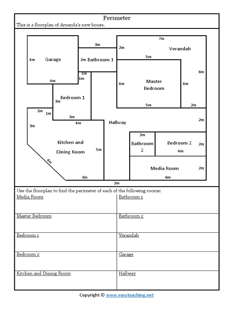 Perimeter EXERCISE | PDF