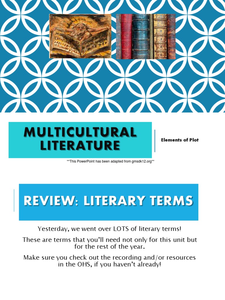 Multicultural Literature: Elements of Plot | PDF | Plot (Narrative)