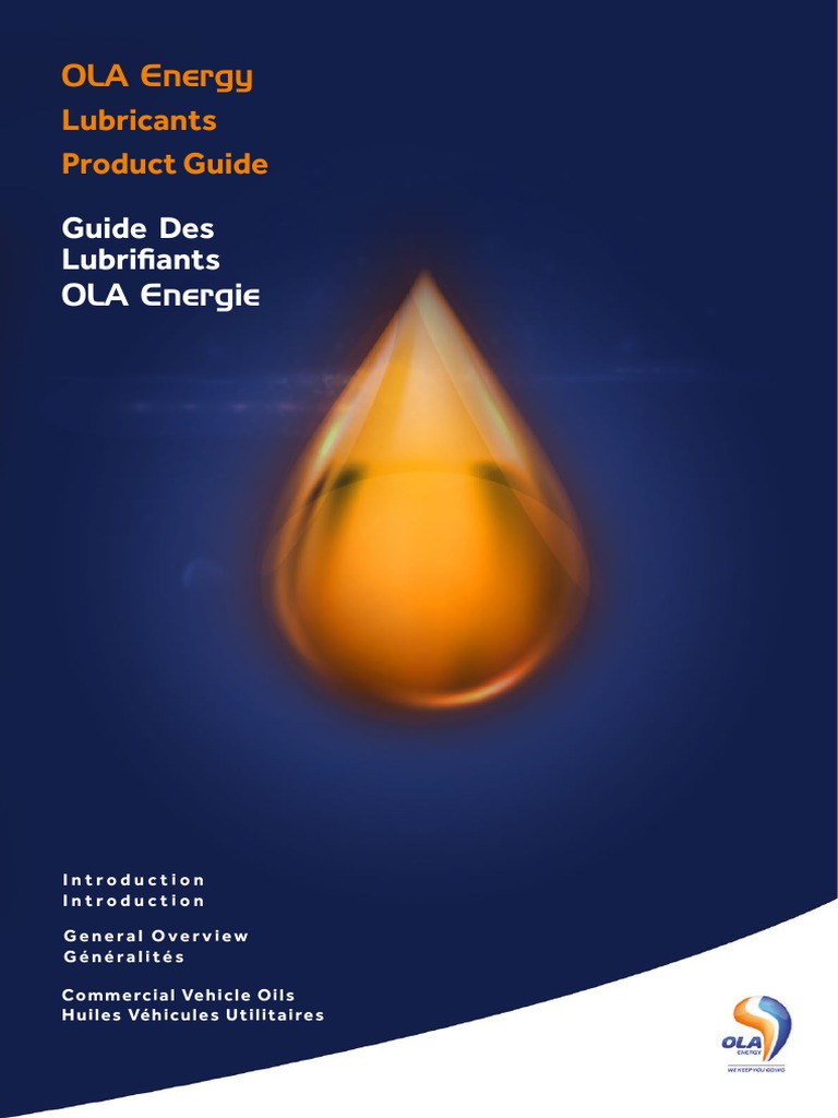 A Comprehensive Guide to OLA Energy Lubricants for Passenger Vehicles ...
