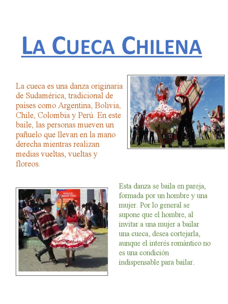 Características de la Cueca Chilena | PDF