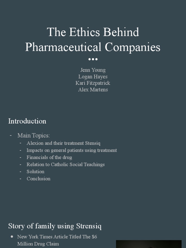 CST Presentation | PDF | Prescription Drugs | Common Good