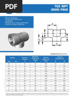 Tabela de Medidas Tubos Polegadas | PDF
