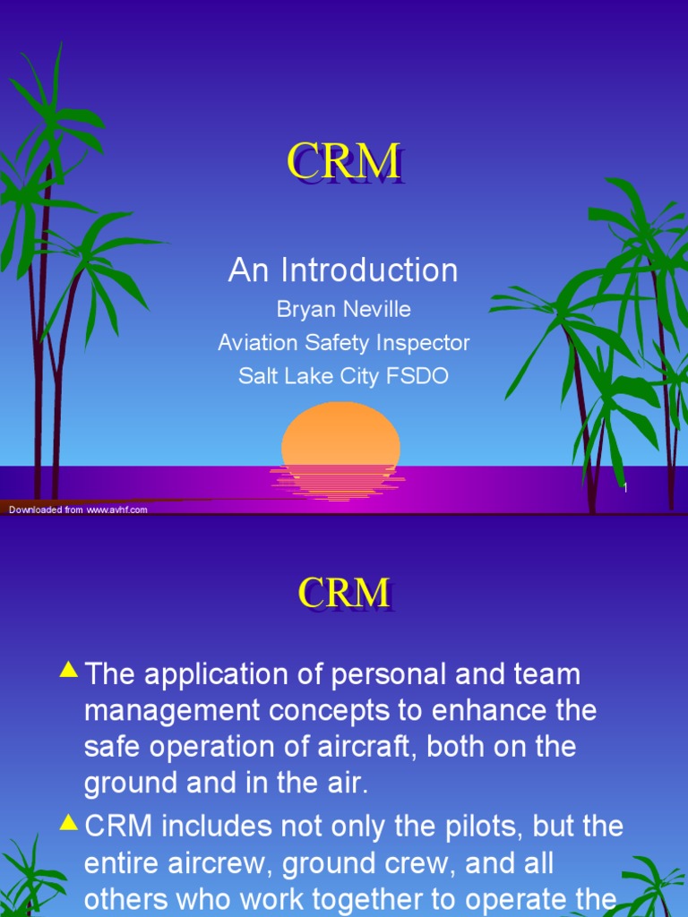 Understanding Crew Resource Management | PDF | Psychology | Behavioural ...