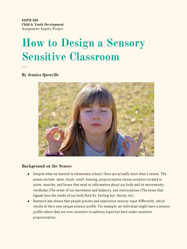 Designing Sensory Sensitive Classrooms | PDF | Senses | Perception