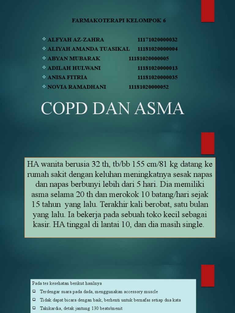 Kasus COPD Dan ASMA Revisi | PDF