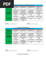 Rubrics For Notebook Checking | PDF | Writing