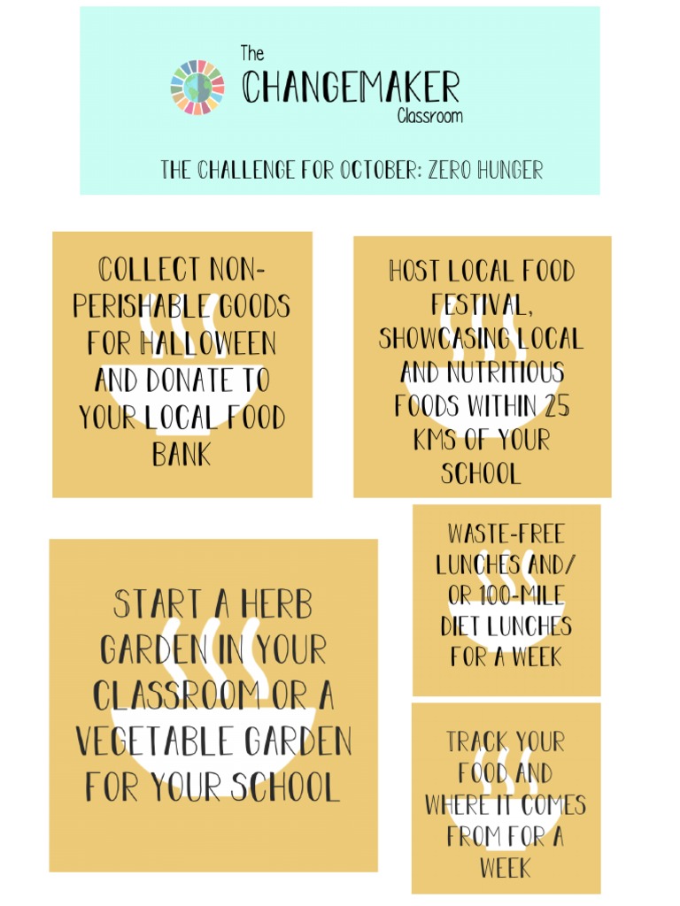 October Challenges Poster | PDF