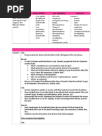 Clil Lesson Plan Template | PDF | Frog | Pupa