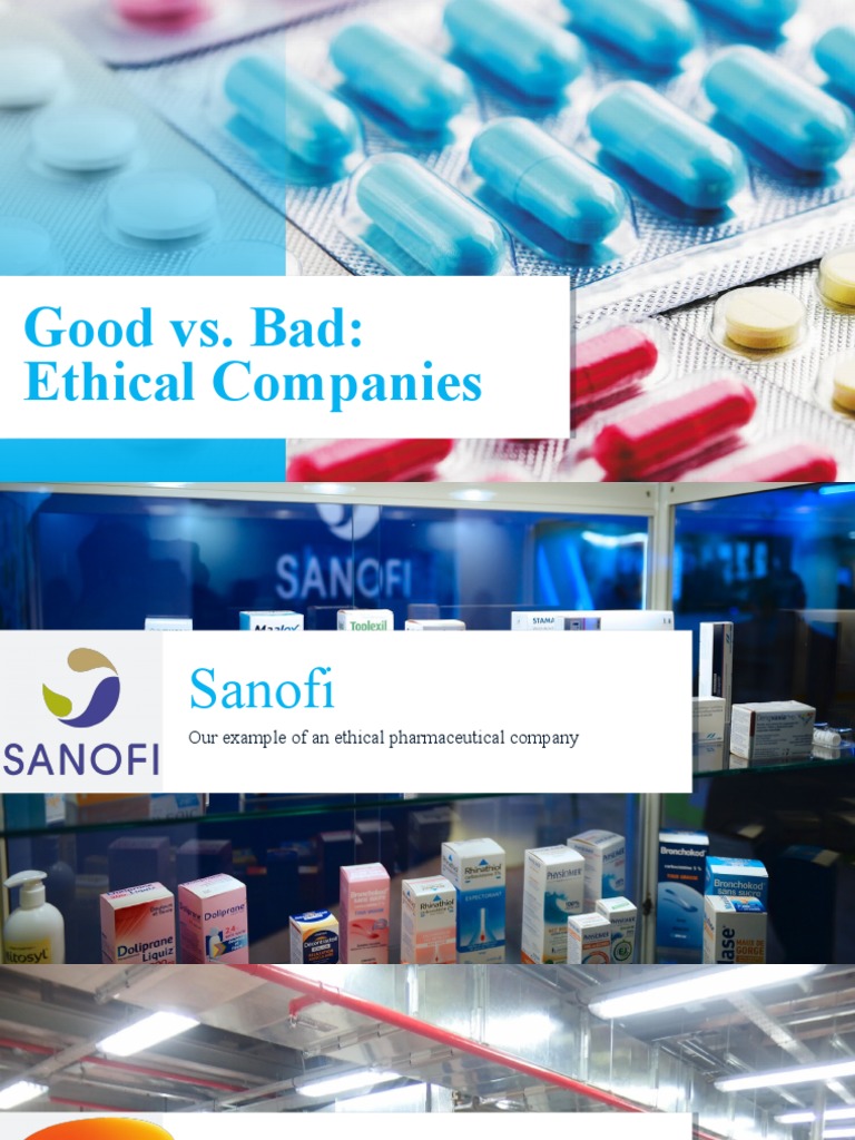 An Analysis of Sanofi's Ethical Business Practices and Corporate Social ...