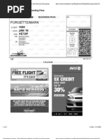 Amadeus - Cryptic Entries | PDF | Email | Airlines