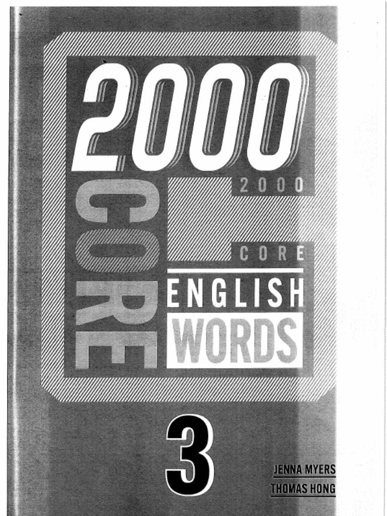 2000 Core Words 3 PDF | PDF