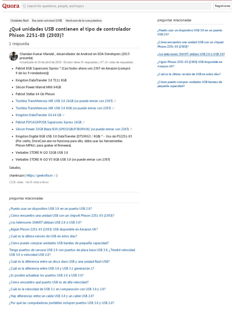 Unidades USB con controlador Phison 2303 | PDF | Juegos y actividades ...