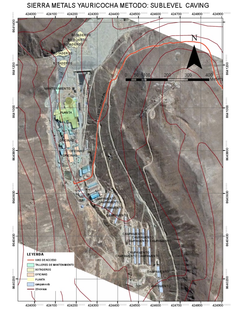 Mina Sierra Metals Yauricocha Siblevel Caving | PDF