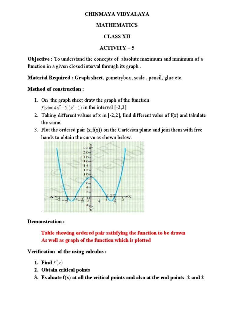 Class12mathactivity 5 | PDF