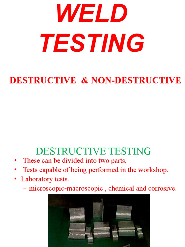 Testing of Welds | PDF | Ultimate Tensile Strength | Hardness