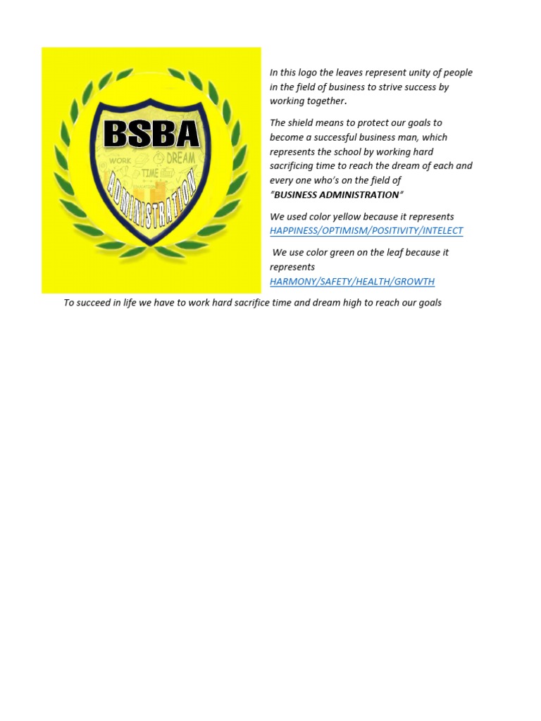 Bsba Logo | PDF