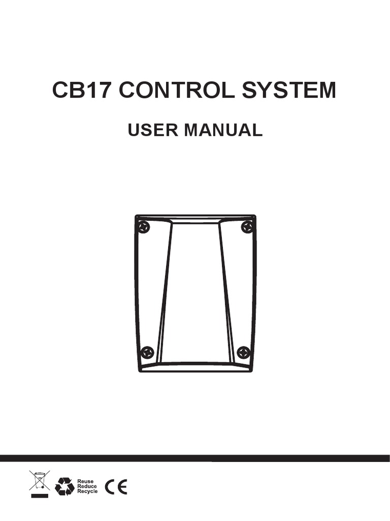 Cb17 Control System: User Manual | PDF | Switch | Fuse (Electrical)