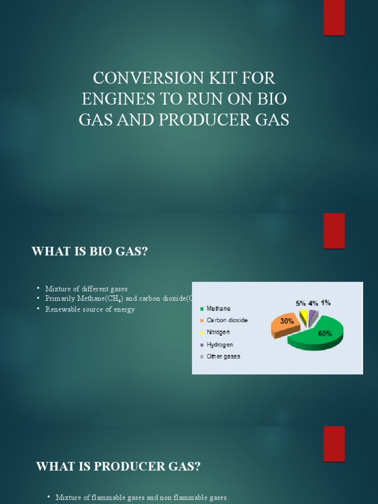 Biogas Conversion Kit for Diesel Engines | PDF | Science & Mathematics ...