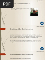 Err-Disabled Port State, Enable & Disable Autorecovery Feature | PDF | Network Switch | Computer ...