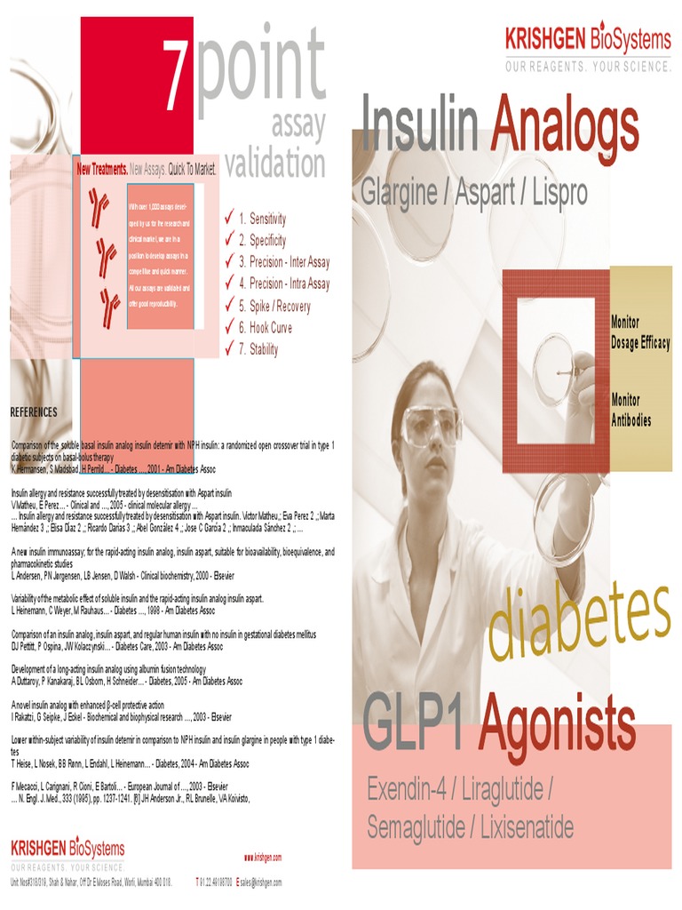 Insulin Analogs ELISA Kits Offered by KRISHGEN BIOSYSTEMS. | PDF ...