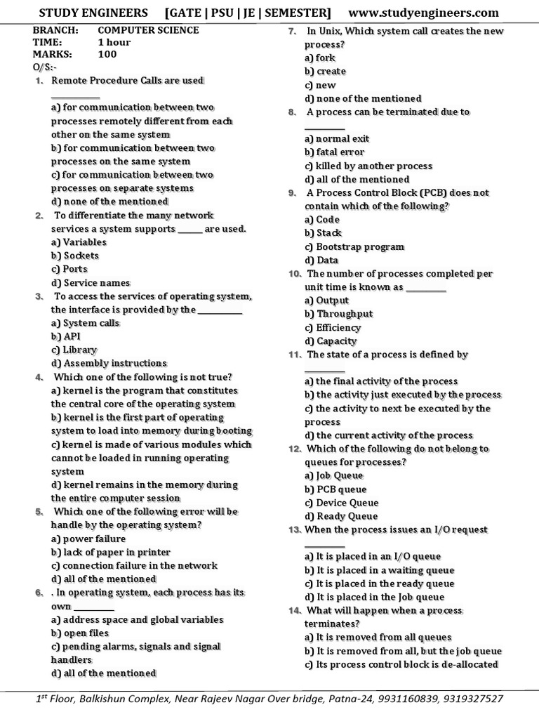 Cse Test 1 | PDF | Relational Model | Digital Technology