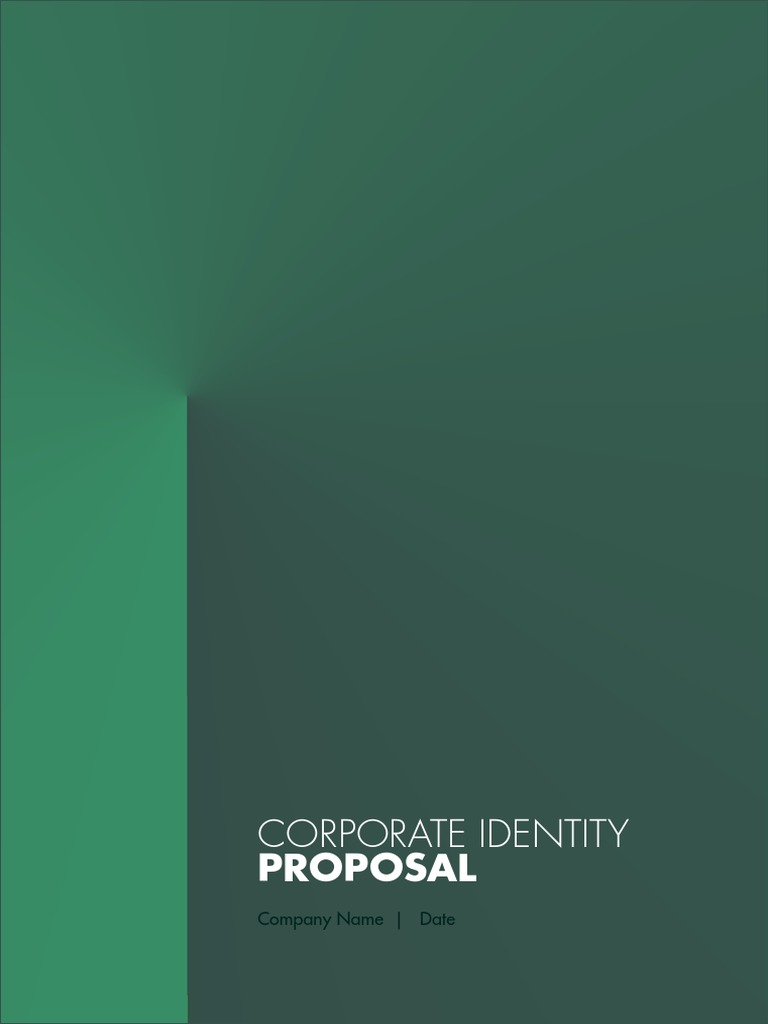 Visual Corporate Identity Proposal | PDF | Page Layout | Logos