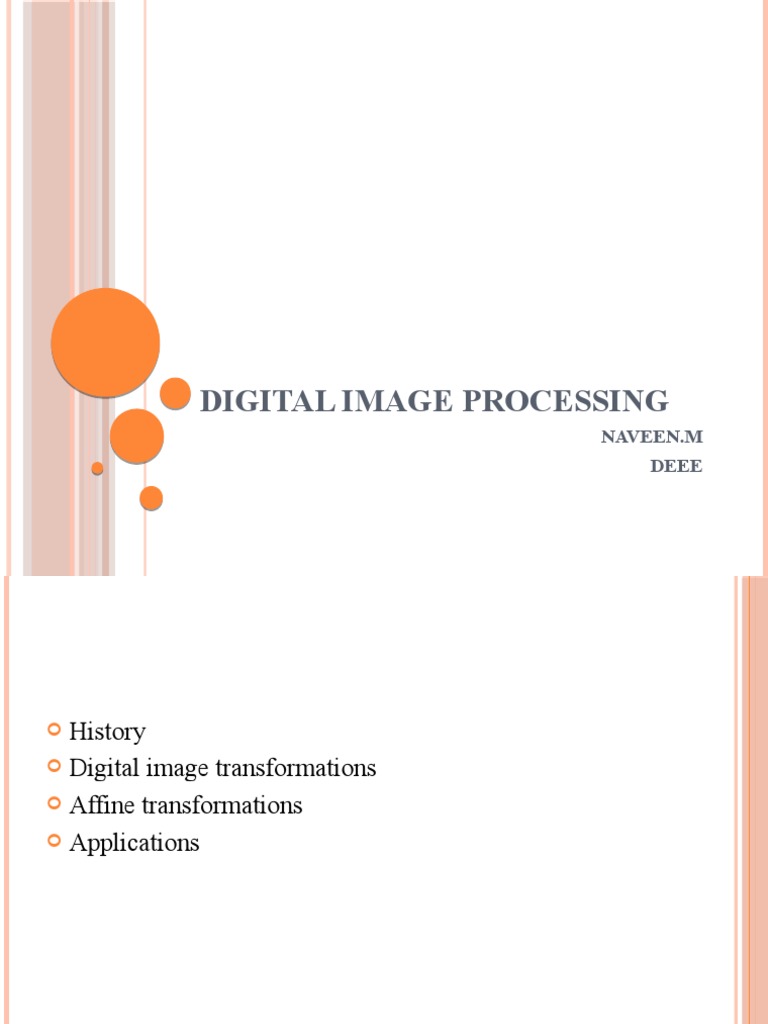 Digital Image Procesing | PDF