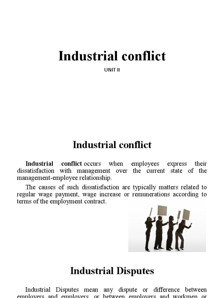 Industrial Conflict | PDF | Strike Action | Tribunal