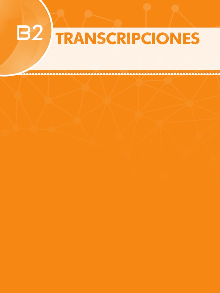 NPrisma B2 Transcripciones | PDF | Entretenimiento (general) | Idiomas