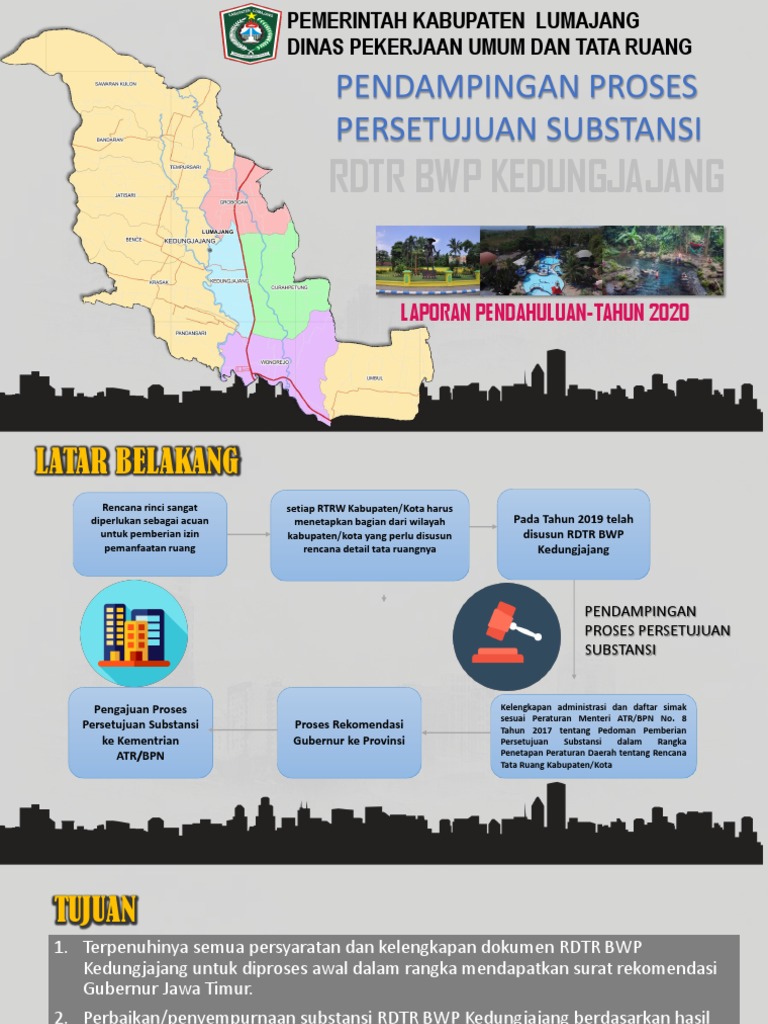 Lapdal Pendampingan RDTR BWP Kedungjajang PDF | PDF