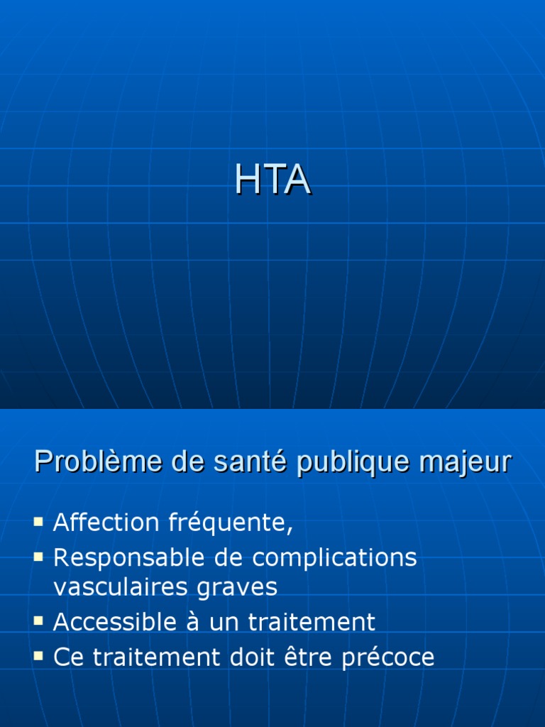 Comprendre l'HTA et ses Complications | PDF | Hypertension artérielle ...