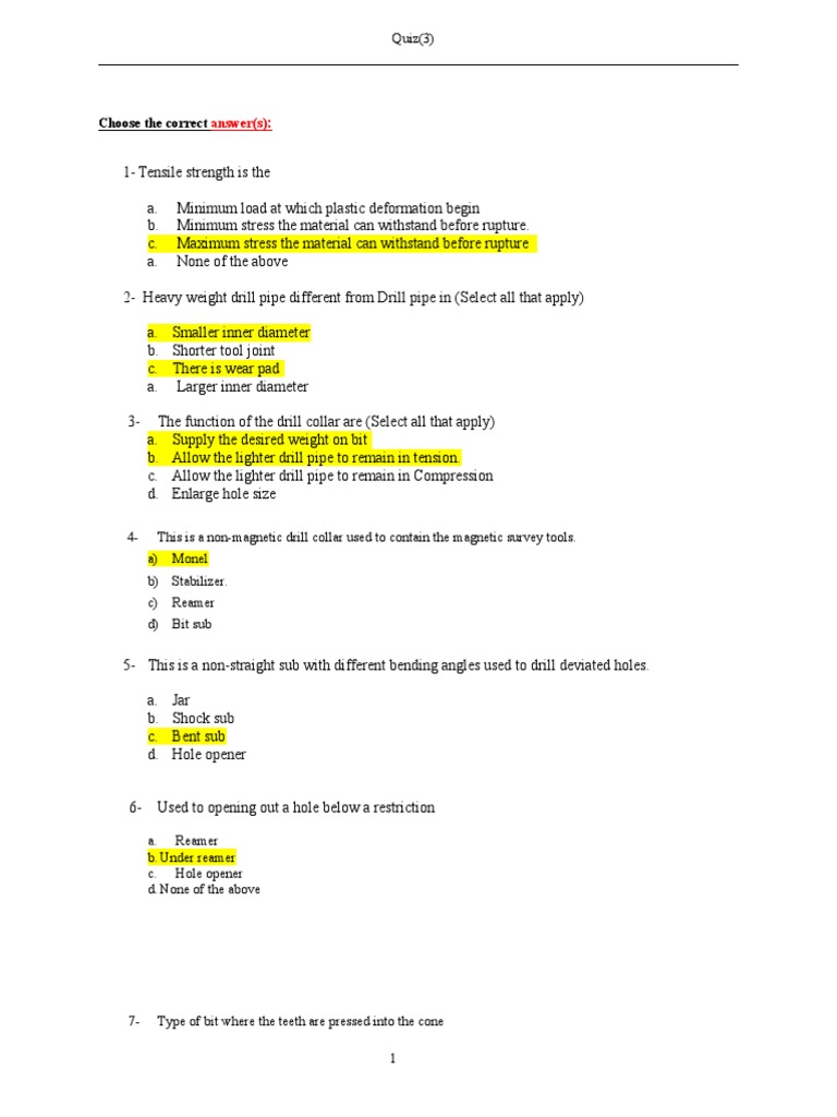 Drill - Quiz 3 | PDF | Teaching Methods & Materials | Technology ...
