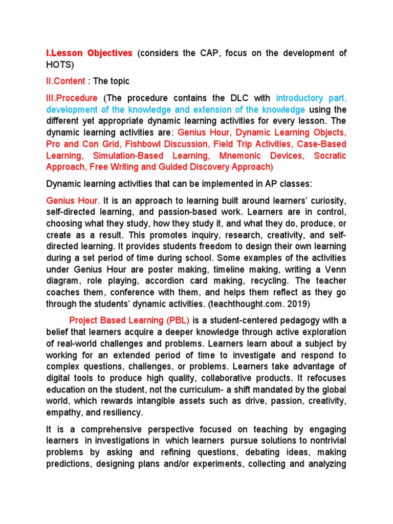 Introductory Part, Development of The Knowledge and Extension of The ...