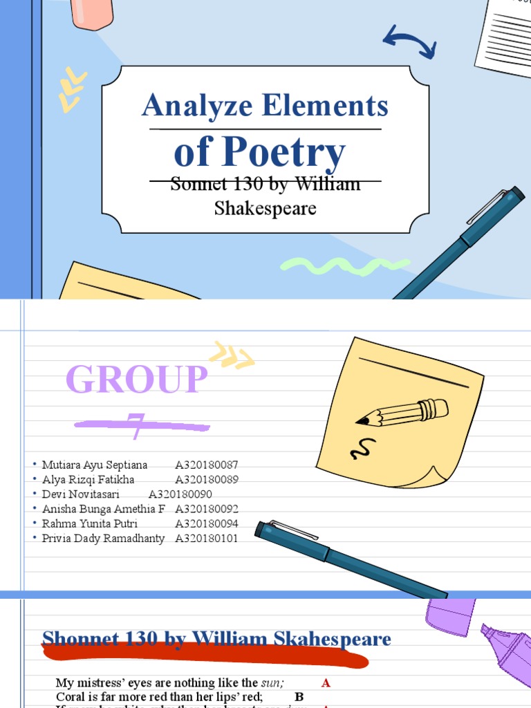 Analyze of Sonnet 103 by William Shakespeare | PDF | Poetic Form ...