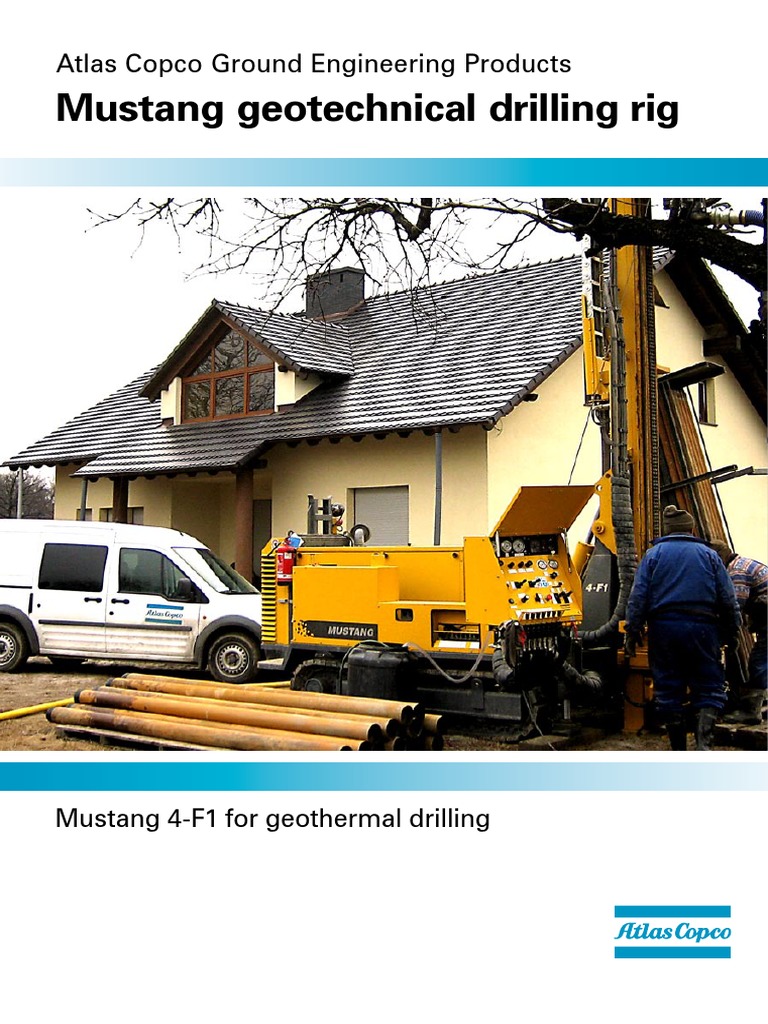 Mustang Geotechnical Drilling Rig PDF | PDF | Drilling Rig | Drilling