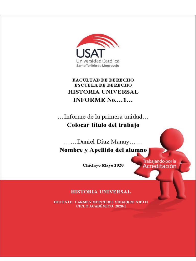 Informe de Historia Universal Díaz Manay Daniel | PDF | Roma antigua ...