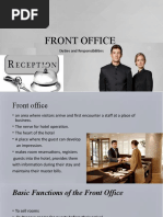 Front Office Management Introduction | PDF | Service Industries | Hotel ...