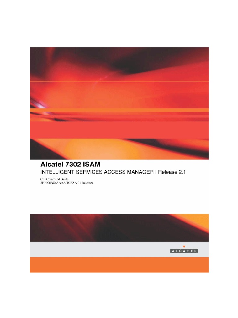 ISAM CLI Command Guide (ISAM+LAN Switch) PDF | PDF | Radius ...