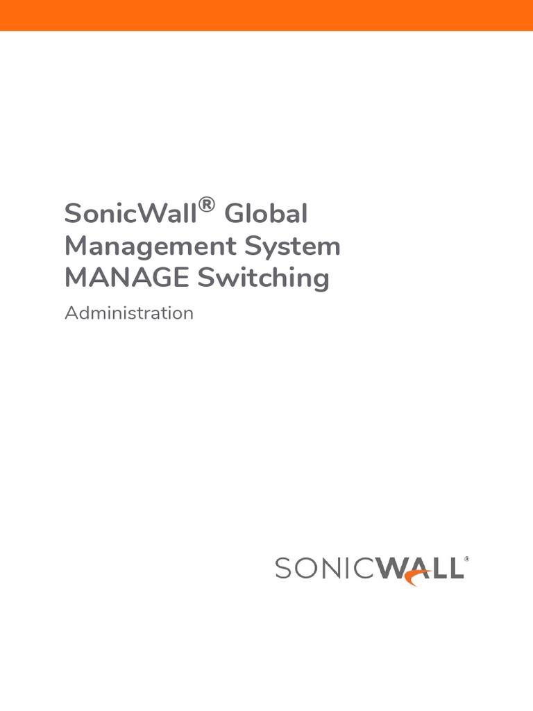 Global Management System Manage Switching Administration | PDF ...