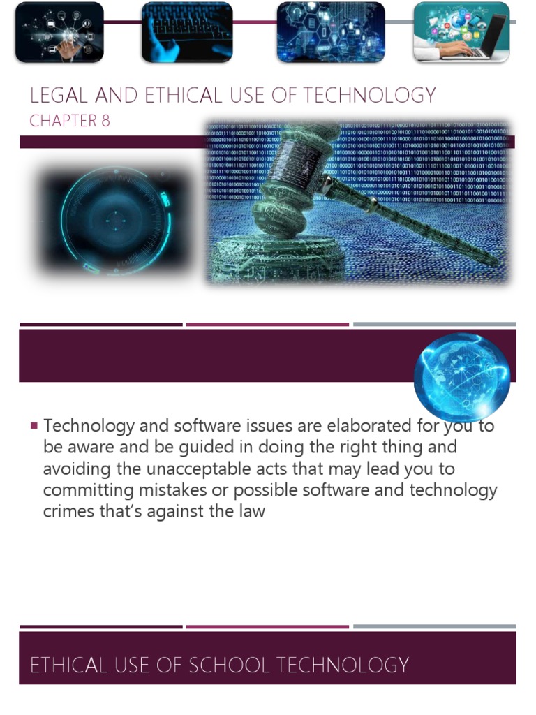 Legal and Ethical Use of Technology Lesson 8 | PDF | Malware | Spamming