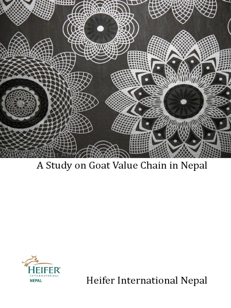 Goat - Value - Chain - Study - Heifer - 2012 | PDF | Gross Domestic ...