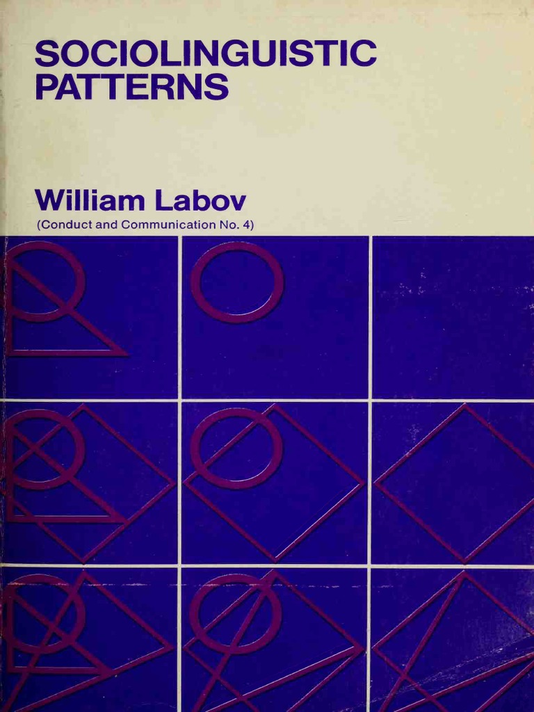 Labov William - Sociolinguistic Patterns | PDF | Linguistics ...