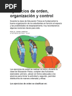 Ejercicios de Orden y Control | PDF