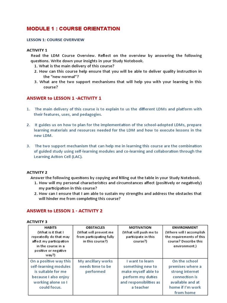 Module 1 - Rebamonte | PDF | Teachers | Pedagogy